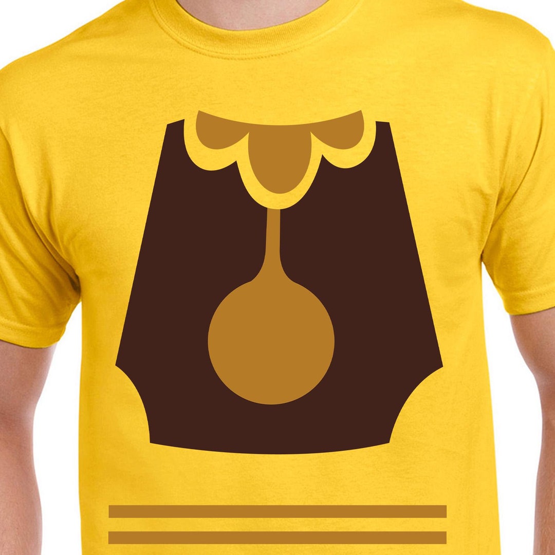 Cogsworth Clock Costume Shirt Digital Cut File - Design File - Cricut ...
