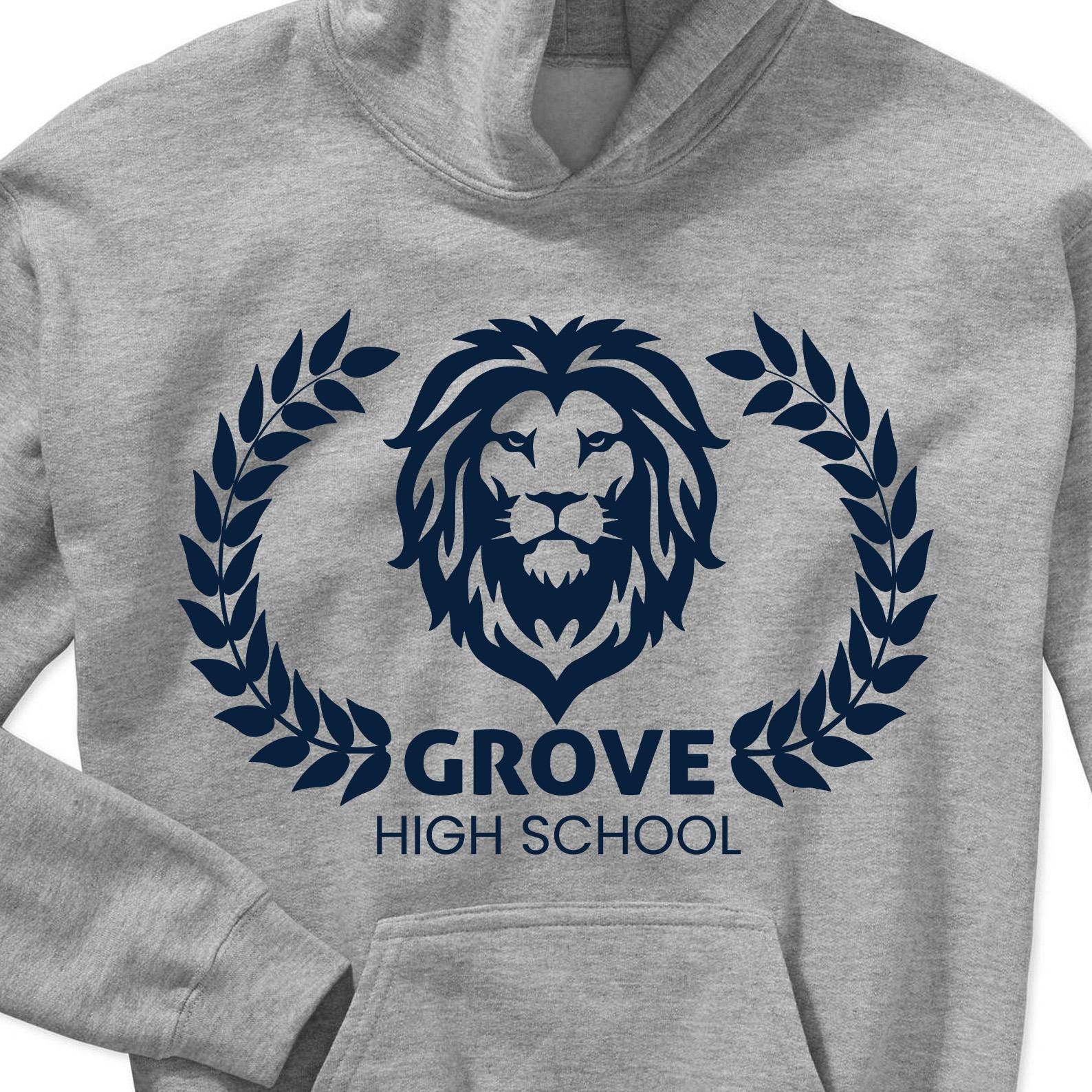Grove High School Digital Cut Files - Design Files - Cricut - SVG ...
