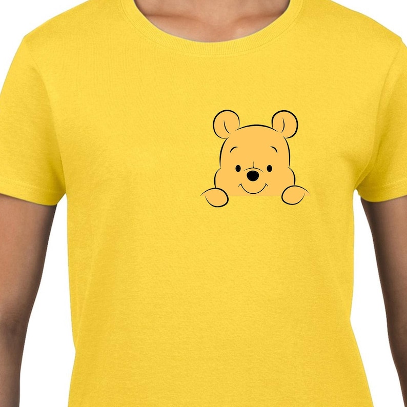 Pooh Peeking Digital Cut Files - Design Files - Cricut - SVG ...