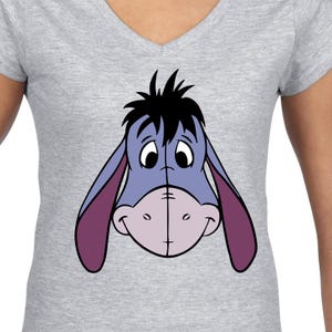 Eyore Face Digital Cut Files - Design Files - Cricut - SVG - Silhouette ...