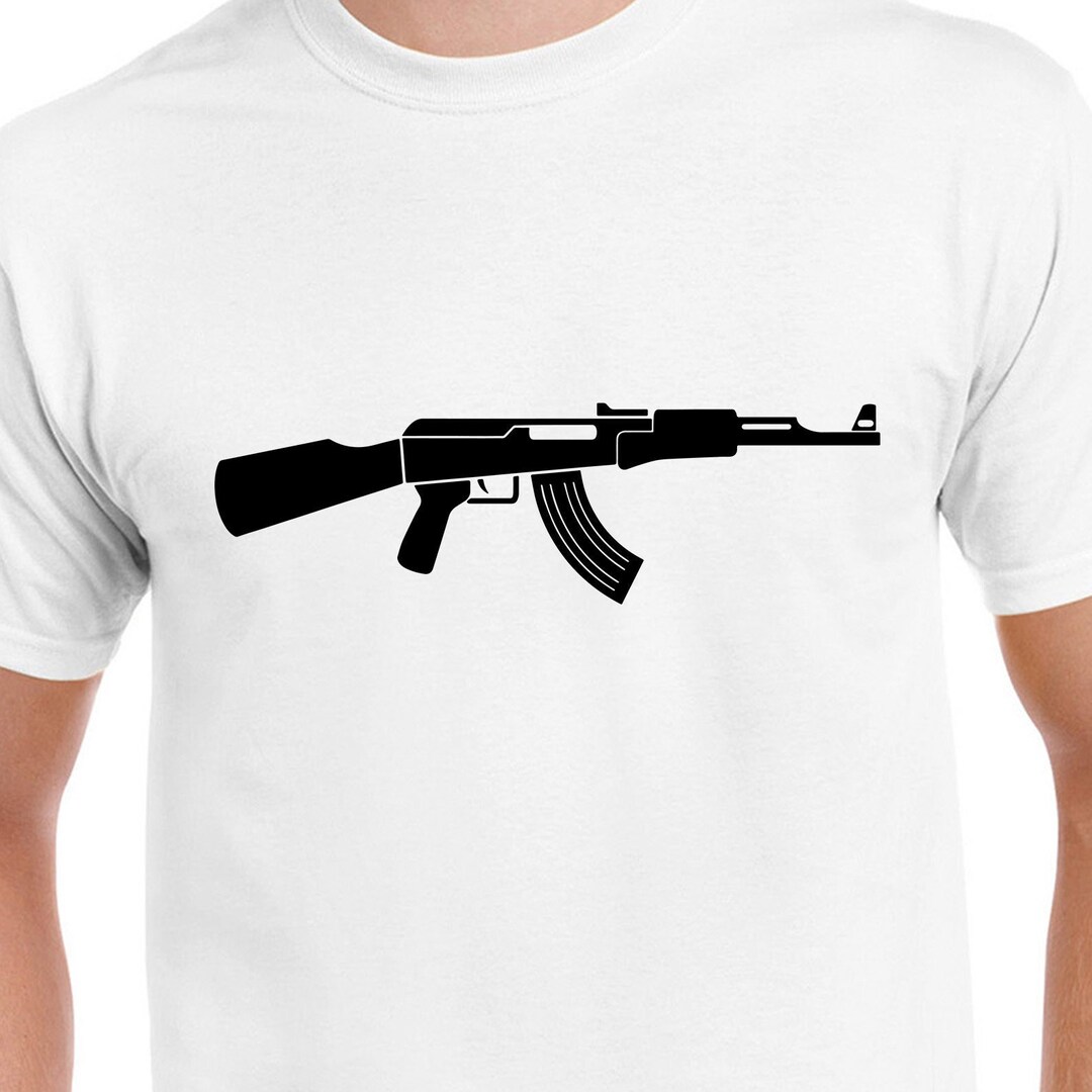 Assault Rifle Digital Files - Design Files - Cricut - SVG - Silhouette ...