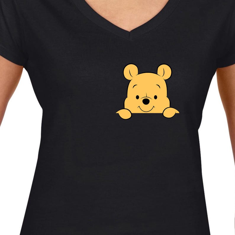 Pooh Peeking Digital Cut Files - Design Files - Cricut - SVG ...