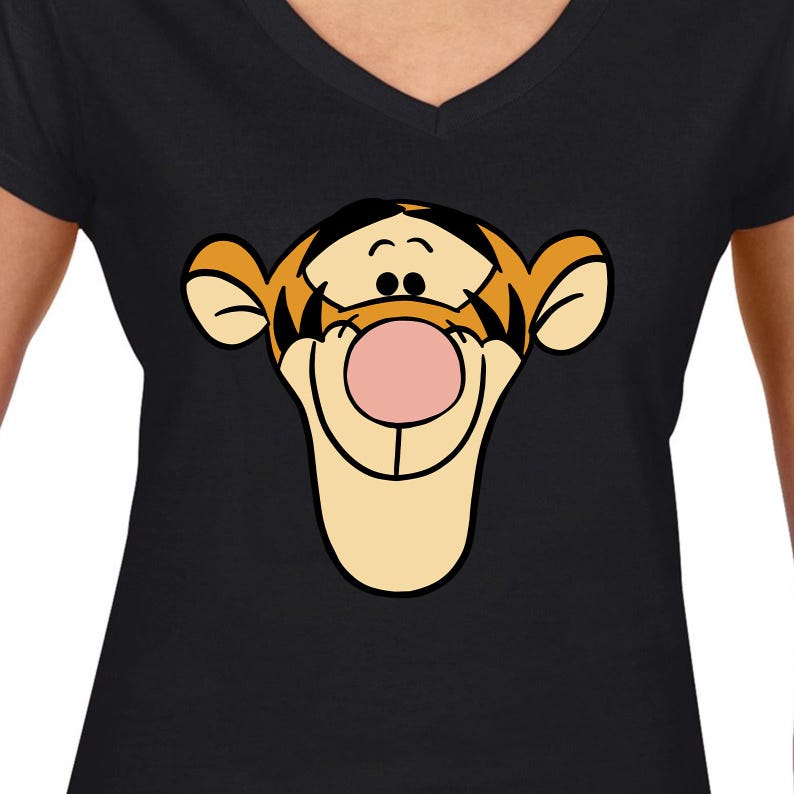 Tigger Face Digital Cut Files - Design Files - Cricut - SVG ...