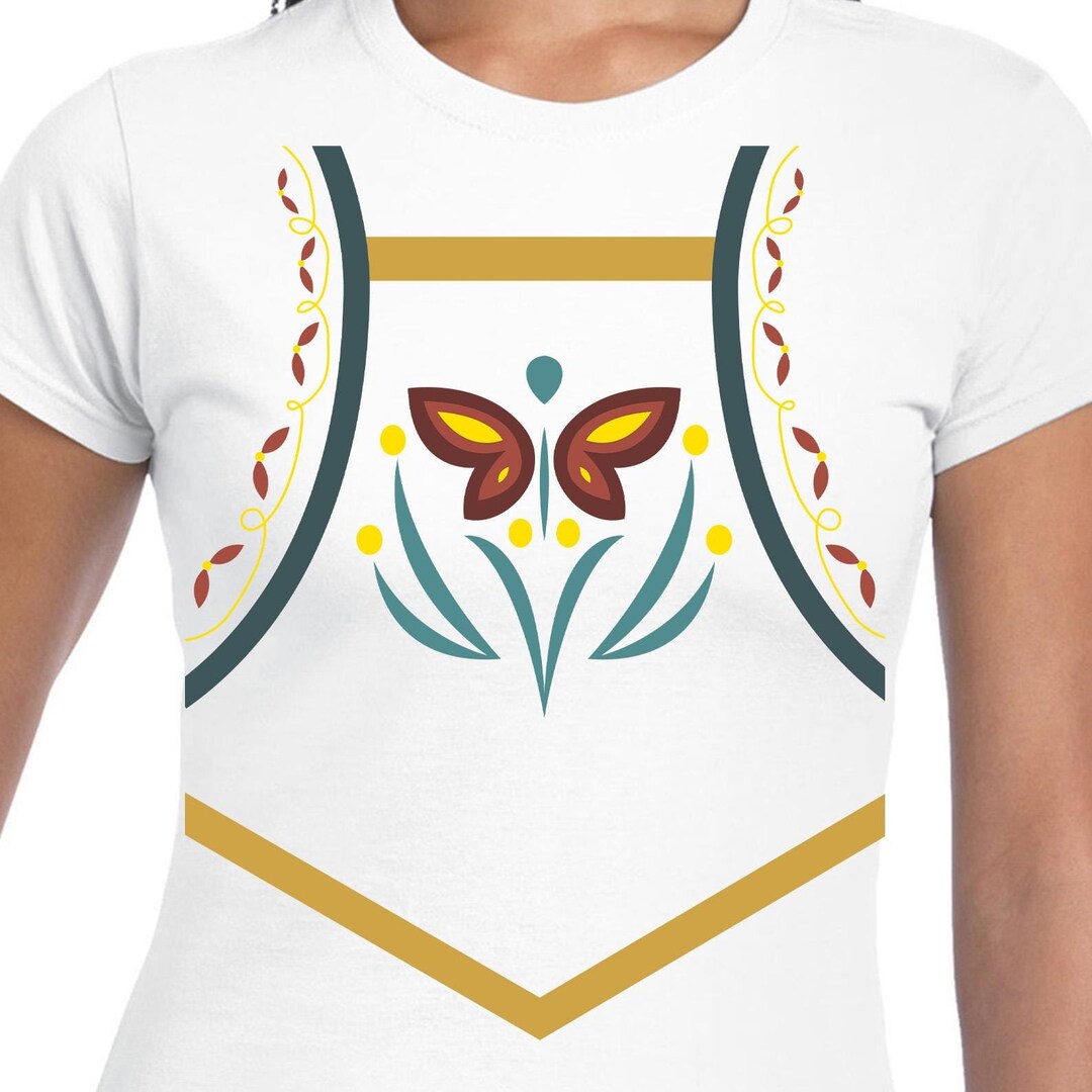 Anna Dress Costume Shirt Digital Cut Files - Design Files - Cricut ...