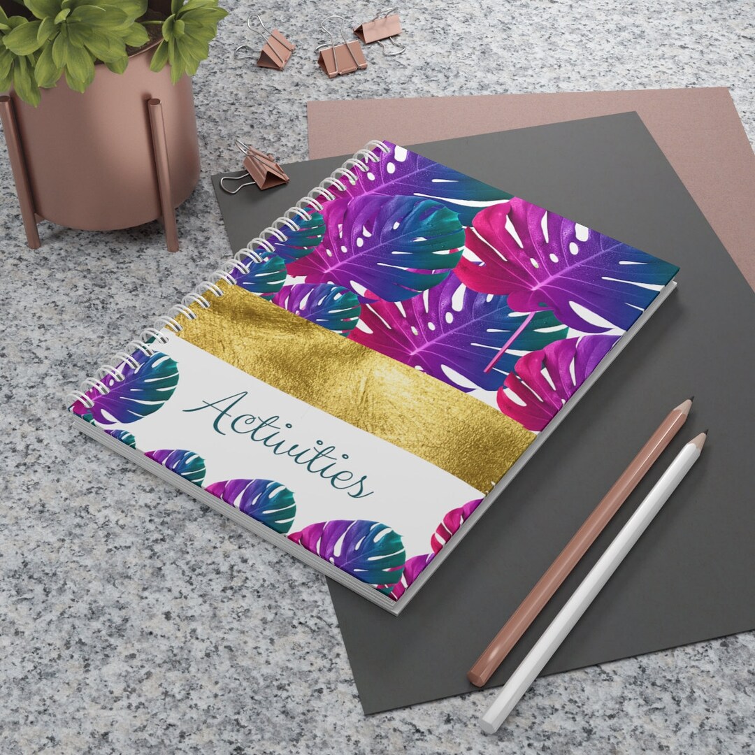 Activity Team Life Enrichment Activity Assistant Gift Spiral Notebook ...