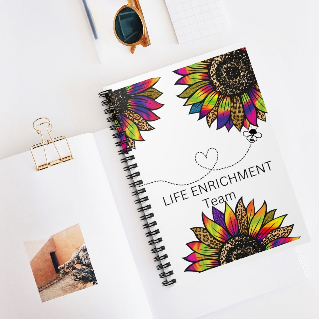 Life Enrichment Team Gift Activity Director / Assistant Spiral Notebook ...