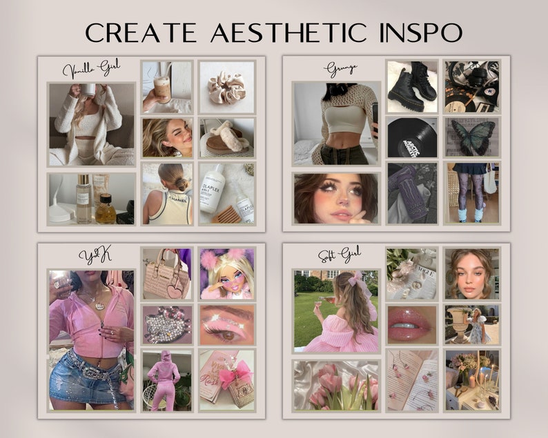 Digital Outfit Planner, Weekly Clothes Planner, Outfit for Women Ideas ...