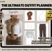 Digital Outfit Planner, Weekly Clothes Planner, Outfit for Women Ideas ...
