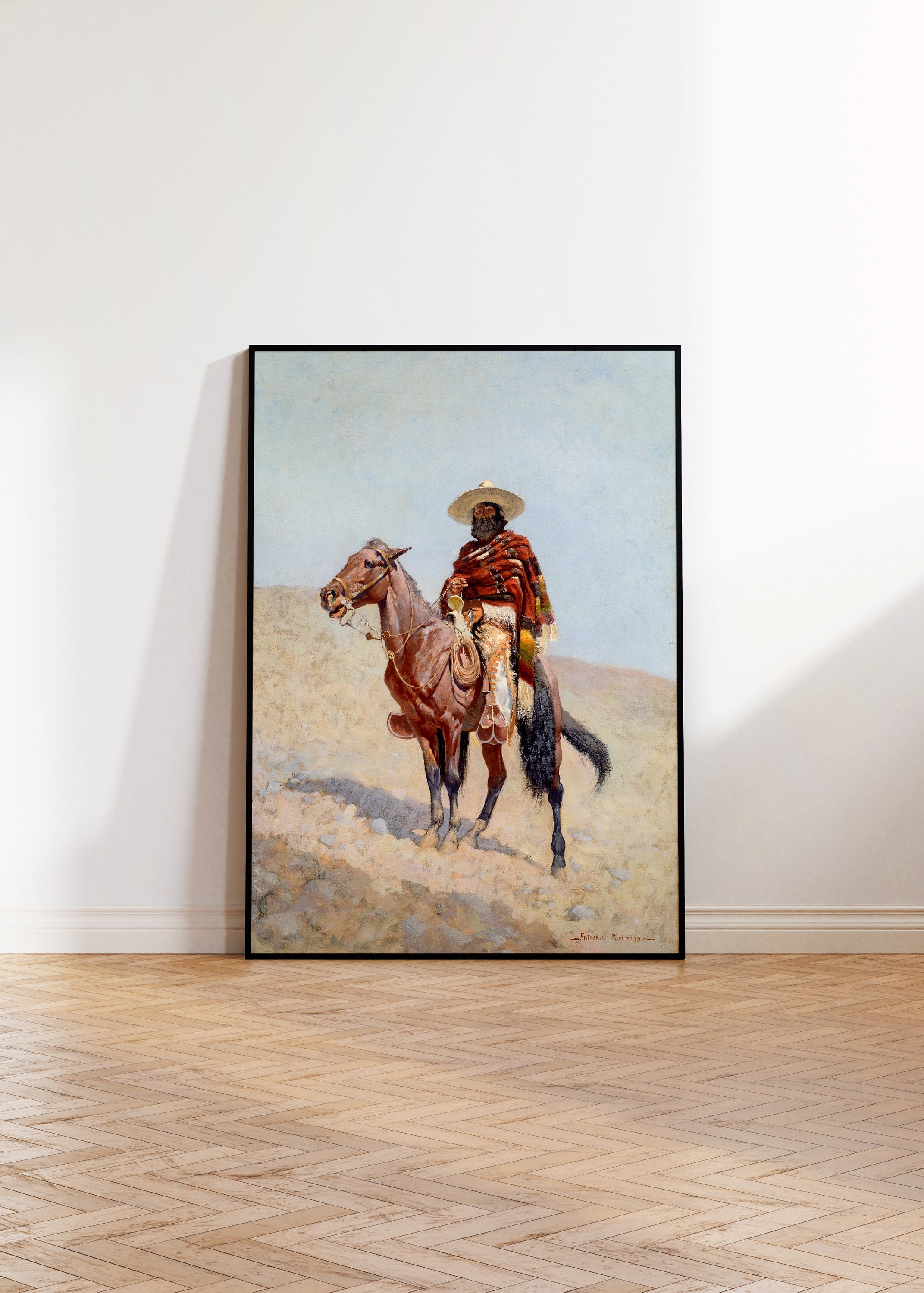 Mexican Vaquero Vintage Artwork Printable - Etsy