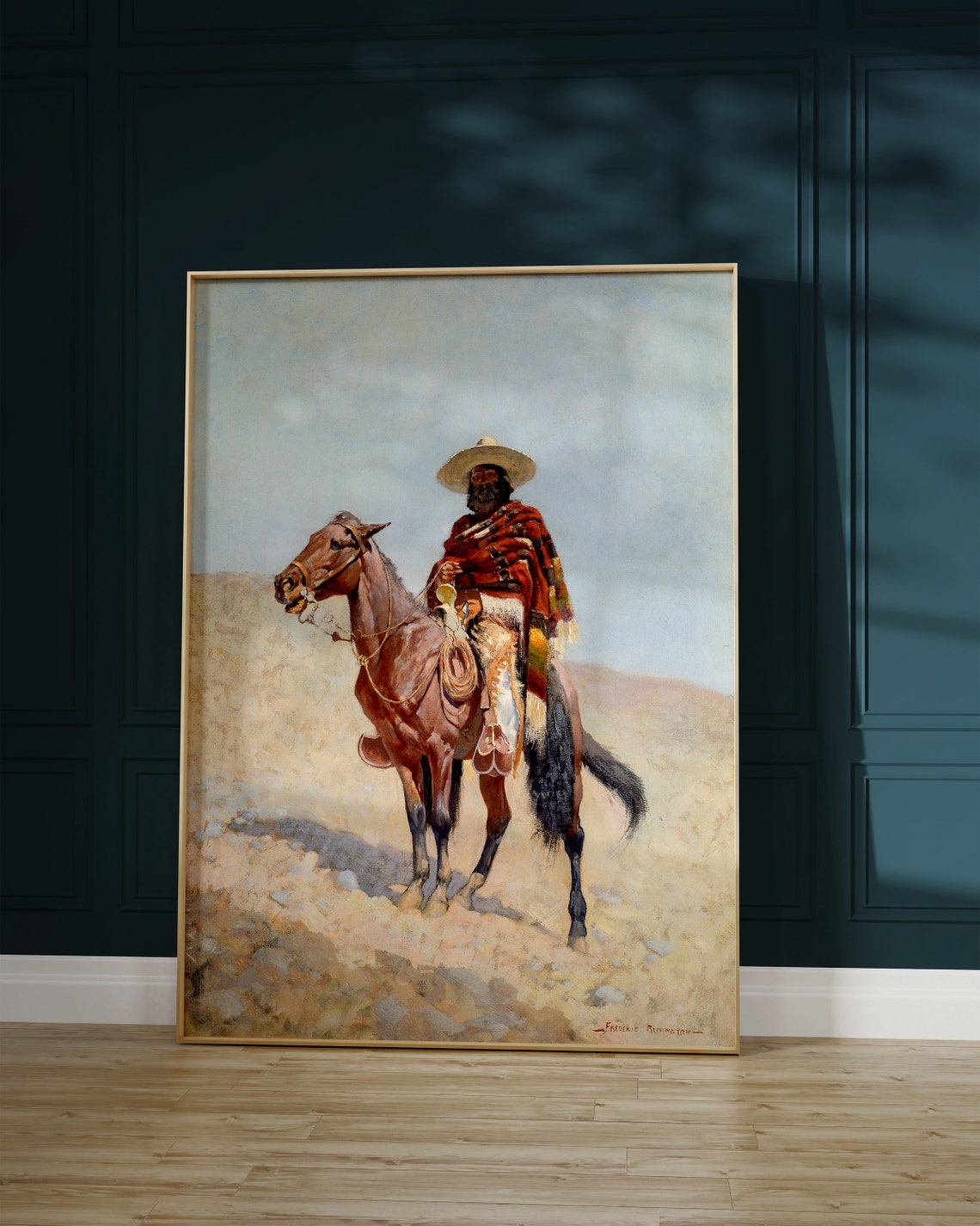 Mexican Vaquero Vintage Artwork Printable - Etsy