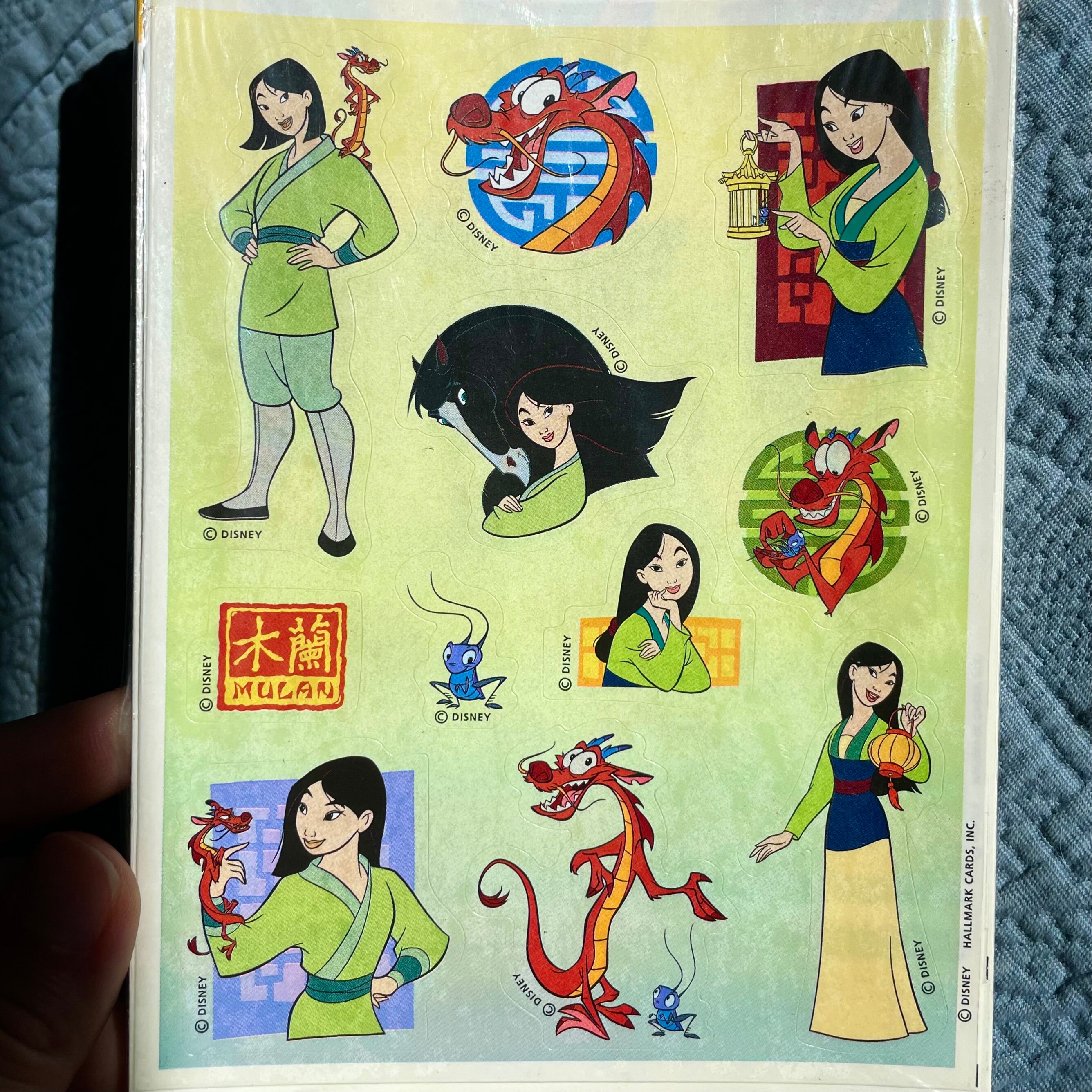 Vintage Disney Sticker Sheets - Etsy