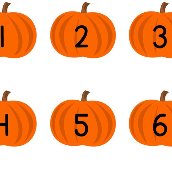 Cake Walk Numbers - Etsy