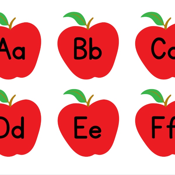 Red Apple Print - Etsy