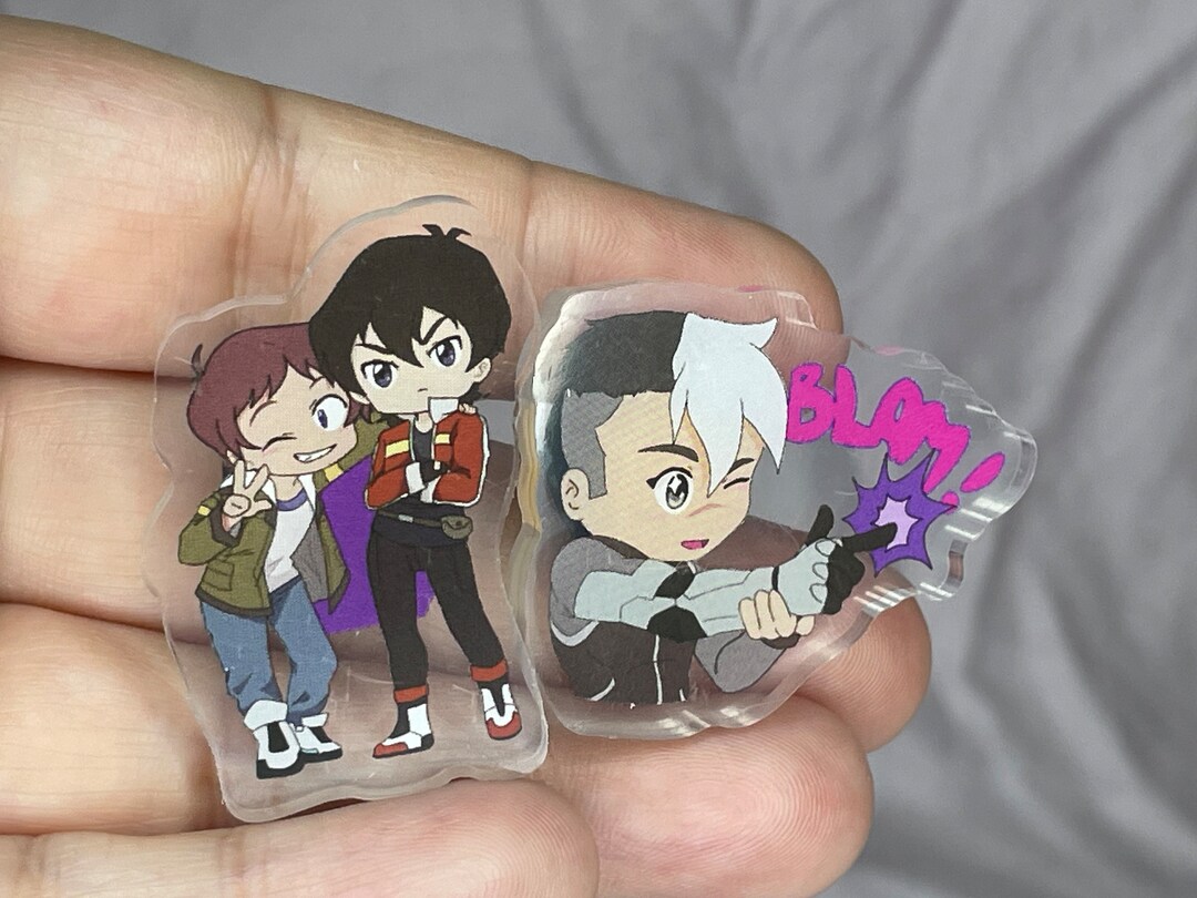 Anime Acrylic Pins, Assorted Fanart Pins, Sailor Moon, My Hero Academia ...