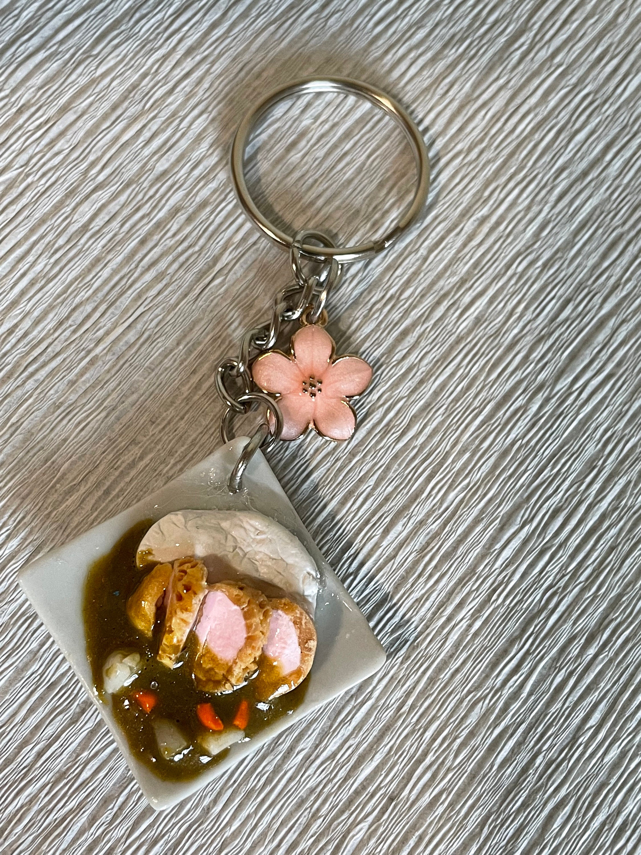 Mini Ramen and Japanese Food Dishes Charms Keychains Realistic Replicas ...