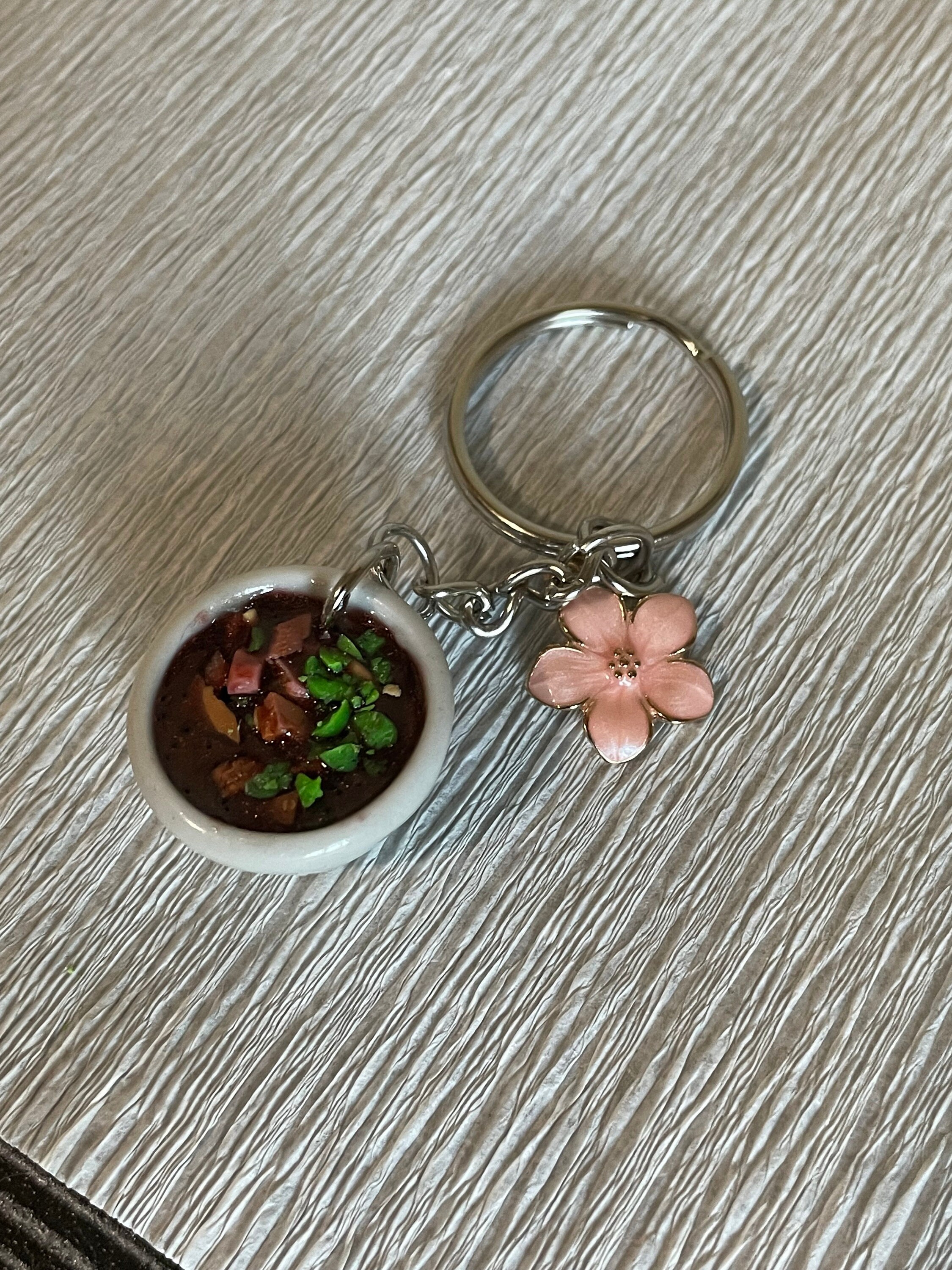 Mini Ramen and Japanese Food Dishes Charms Keychains Realistic Replicas ...