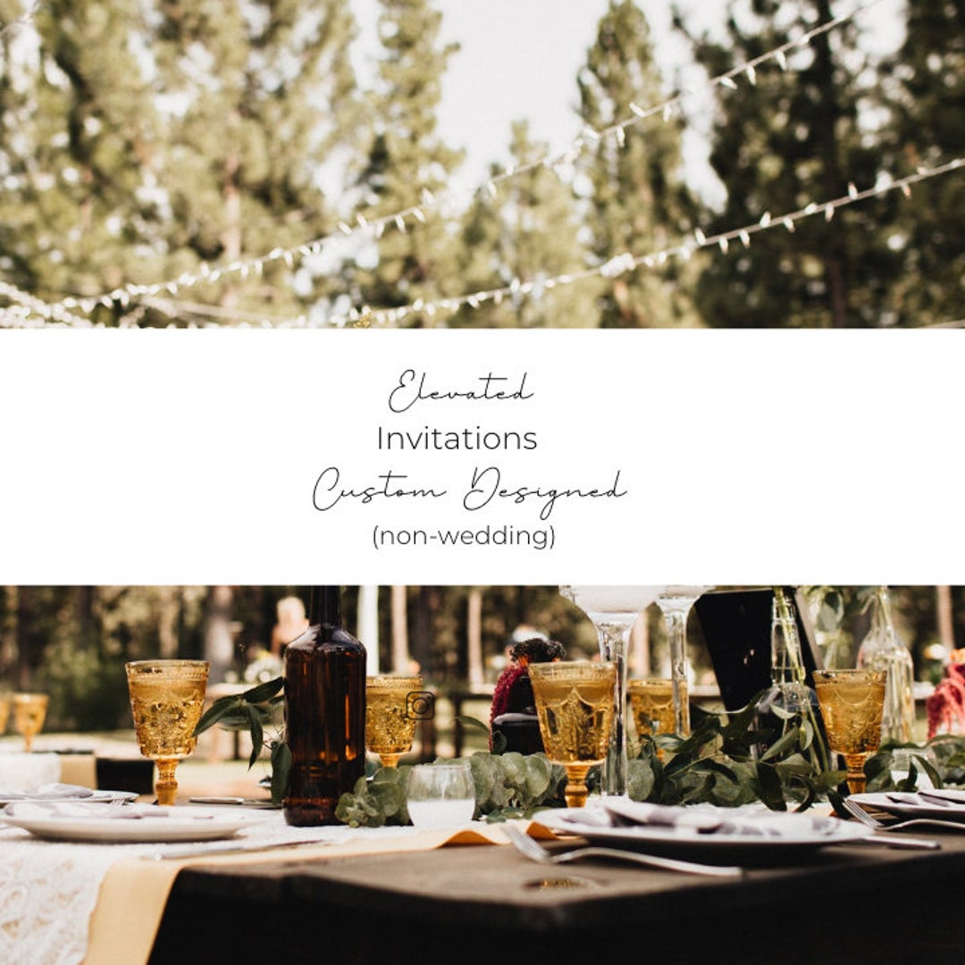 Custom Designed Invitation, Any Invitation You Want, Birthday ...