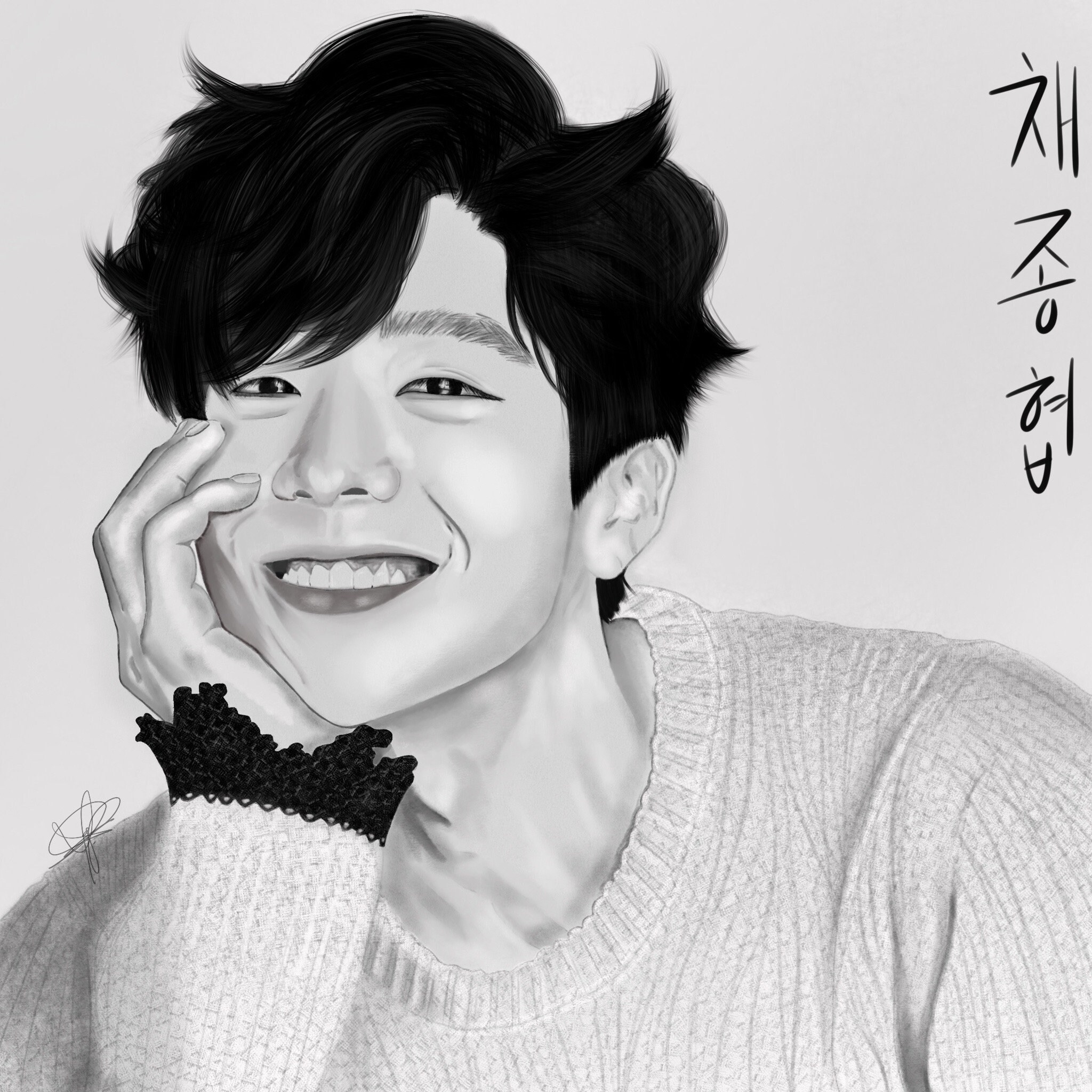 Hand-drawn Hyperrealistic Digital Portrait, Couple Portrait, Family ...