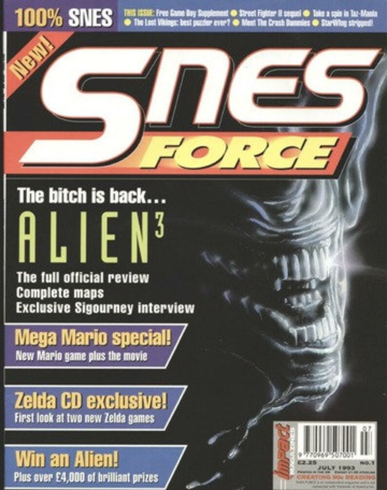 24 Issues N Force Vintage Video Game Computer Magazine PDF - Etsy