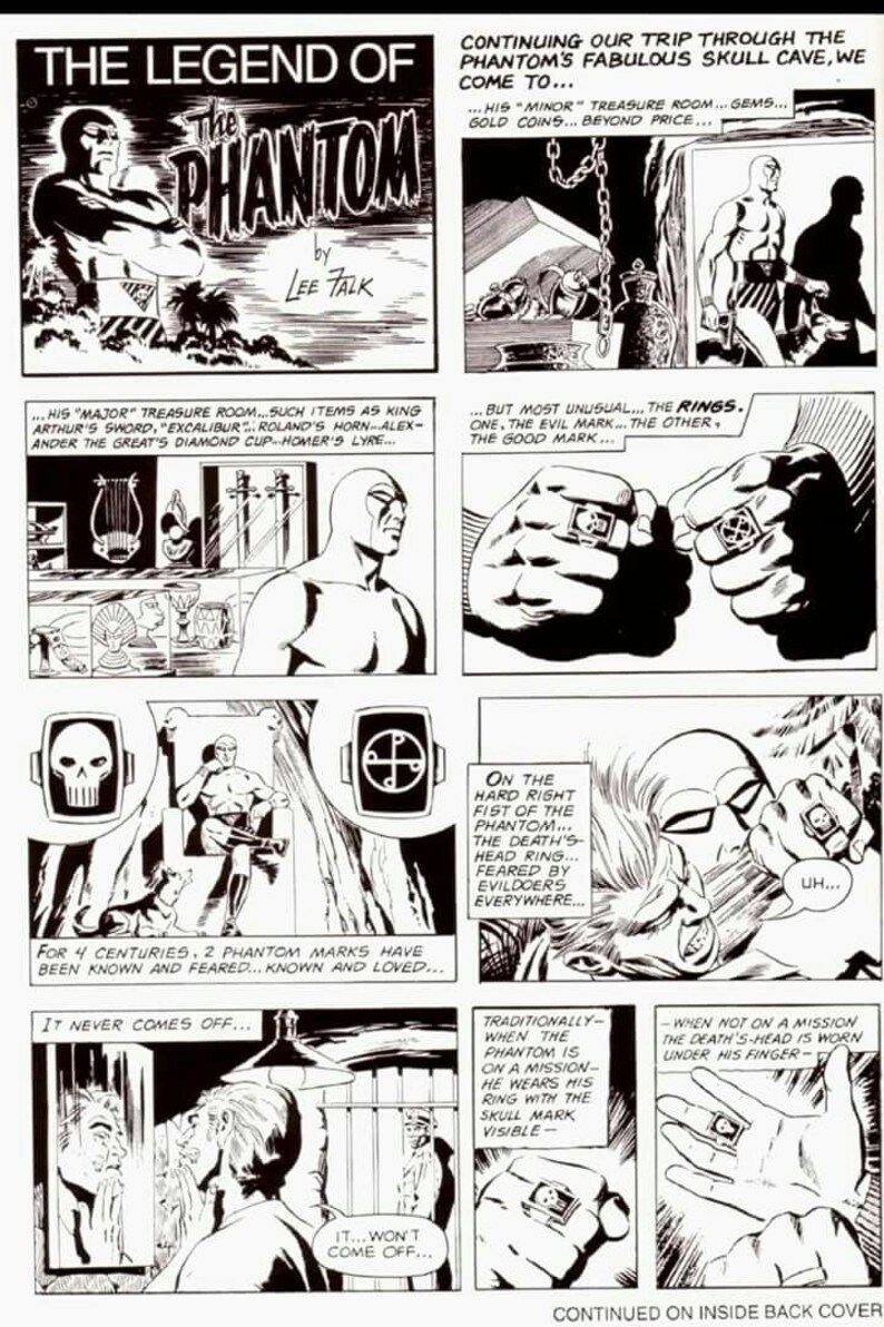 223 Issues Phantom Daily Comic Strips .cbr .cbz Format - Etsy Australia