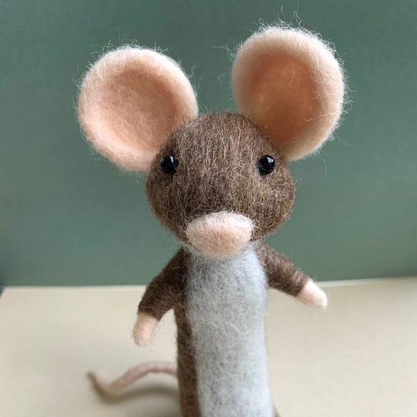 Needle Felt Mouse - Etsy