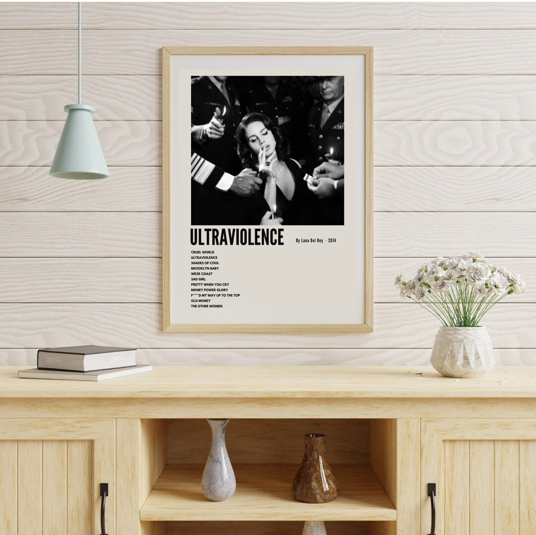 Lana Del Rey Poster Lana Del Rey Wall Print Lana Del Rey - Etsy