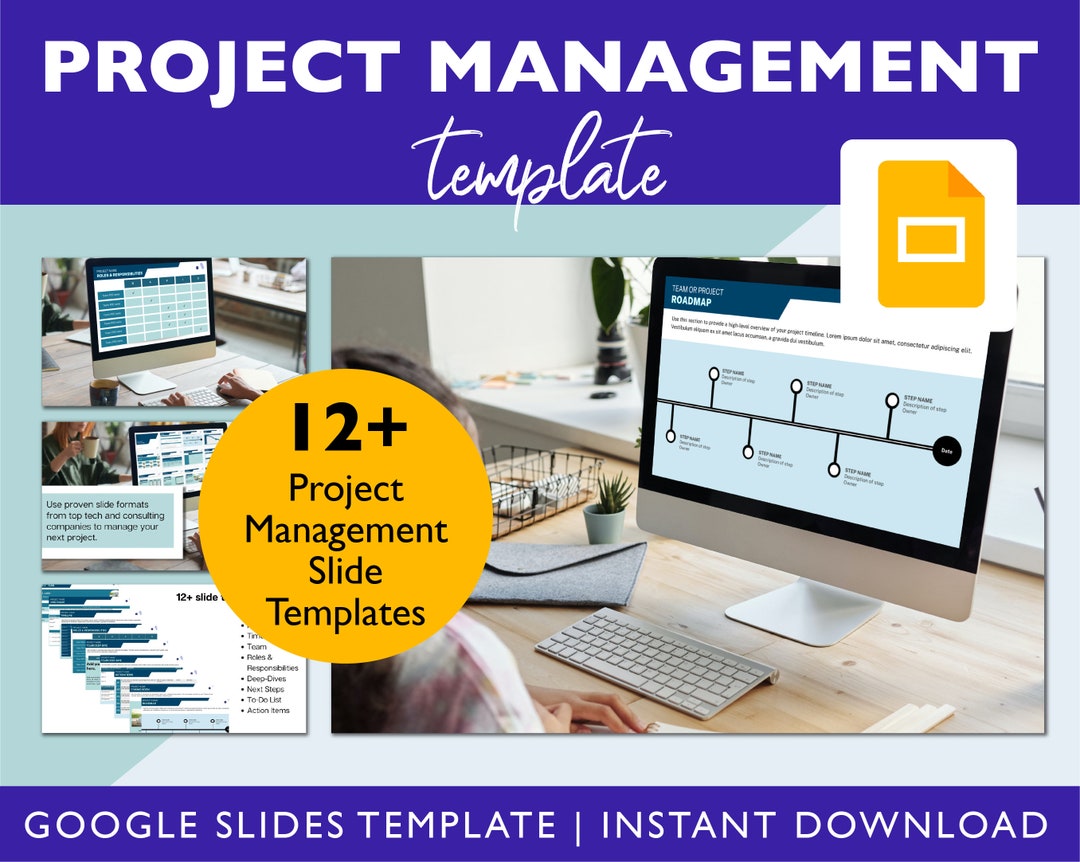 Project Management Slides Template | Google Slides | To-do List ...