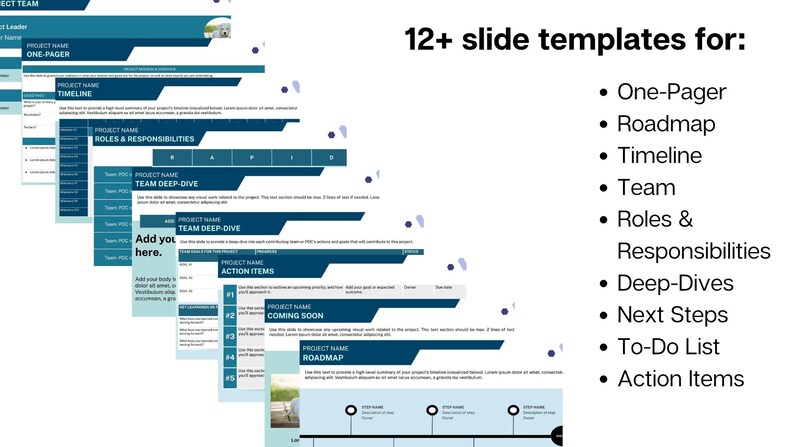 Project Management Slides Template | Google Slides | To-do List ...