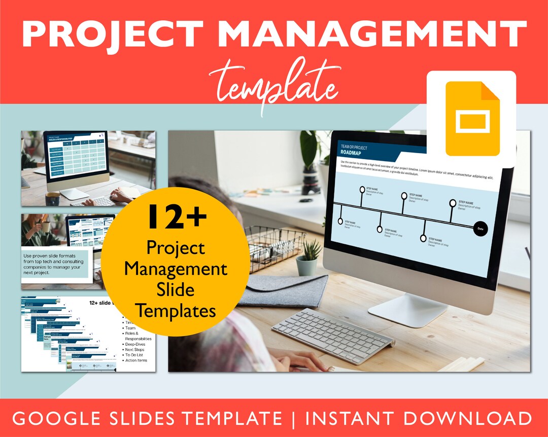 Project Management Slides Template | Google Slides | To-do List ...