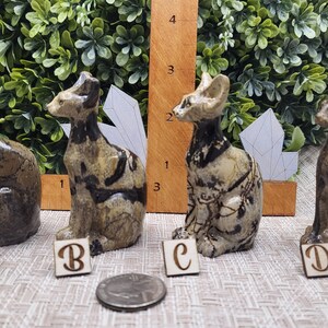 Egyptian Sphynx Cats // Picture Stone Carvings - Etsy