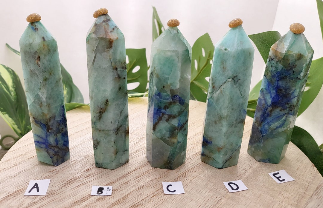 Phoenix Stone W/ Chrysocolla Malachite Turquoise Azurite - Etsy