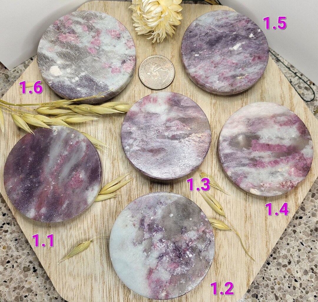 Crystal Pop Socket // Phone Holder - Stand // Flower Agate // Rose ...