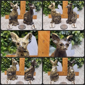 Egyptian Sphynx Cats // Picture Stone Carvings - Etsy
