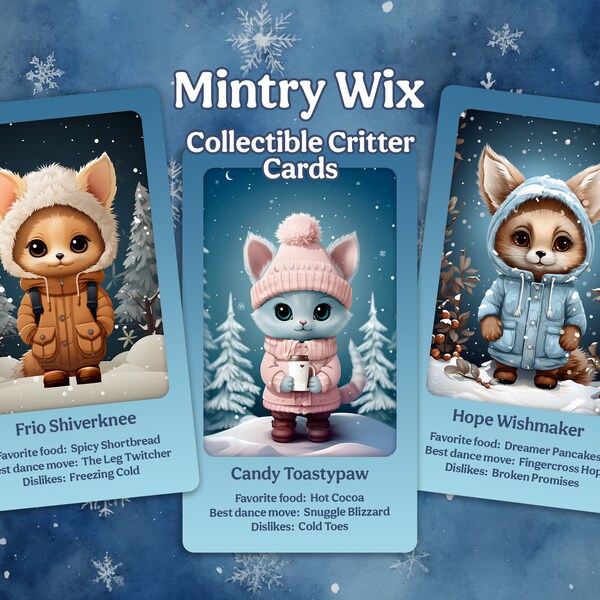 Christmas Critters - Etsy