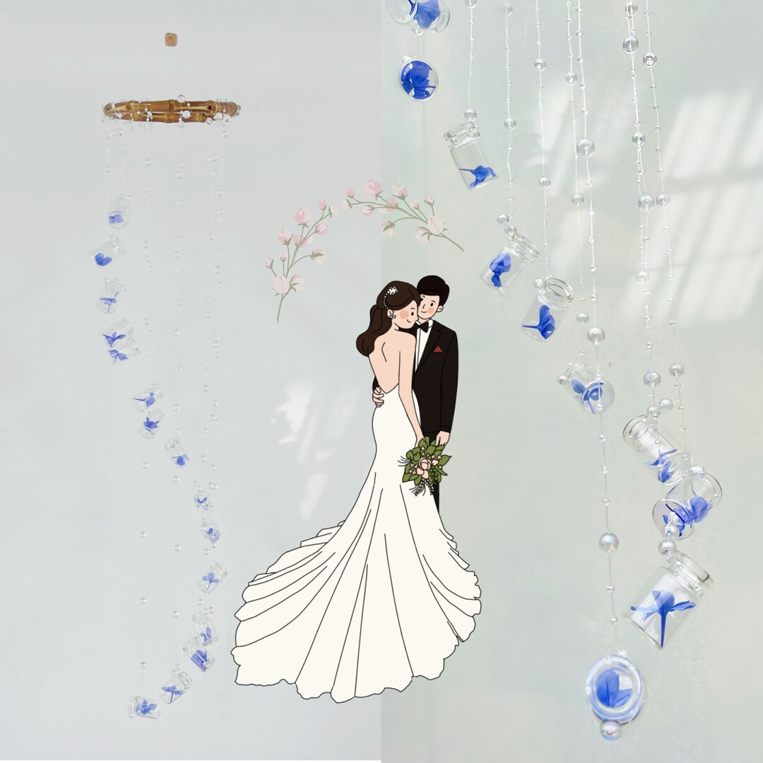 Ampoule Wind Chimes Wedding Celebration Edition, Celebrate Love ...