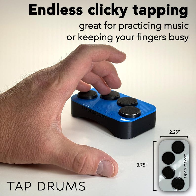 Tap Drums CLICK - the Musician's Fidget - Etsy