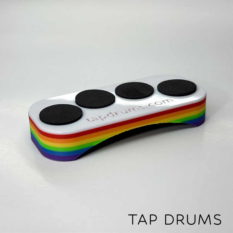 Tap Drums SILENT Fidget: Your Desk Companion (video in Description ...
