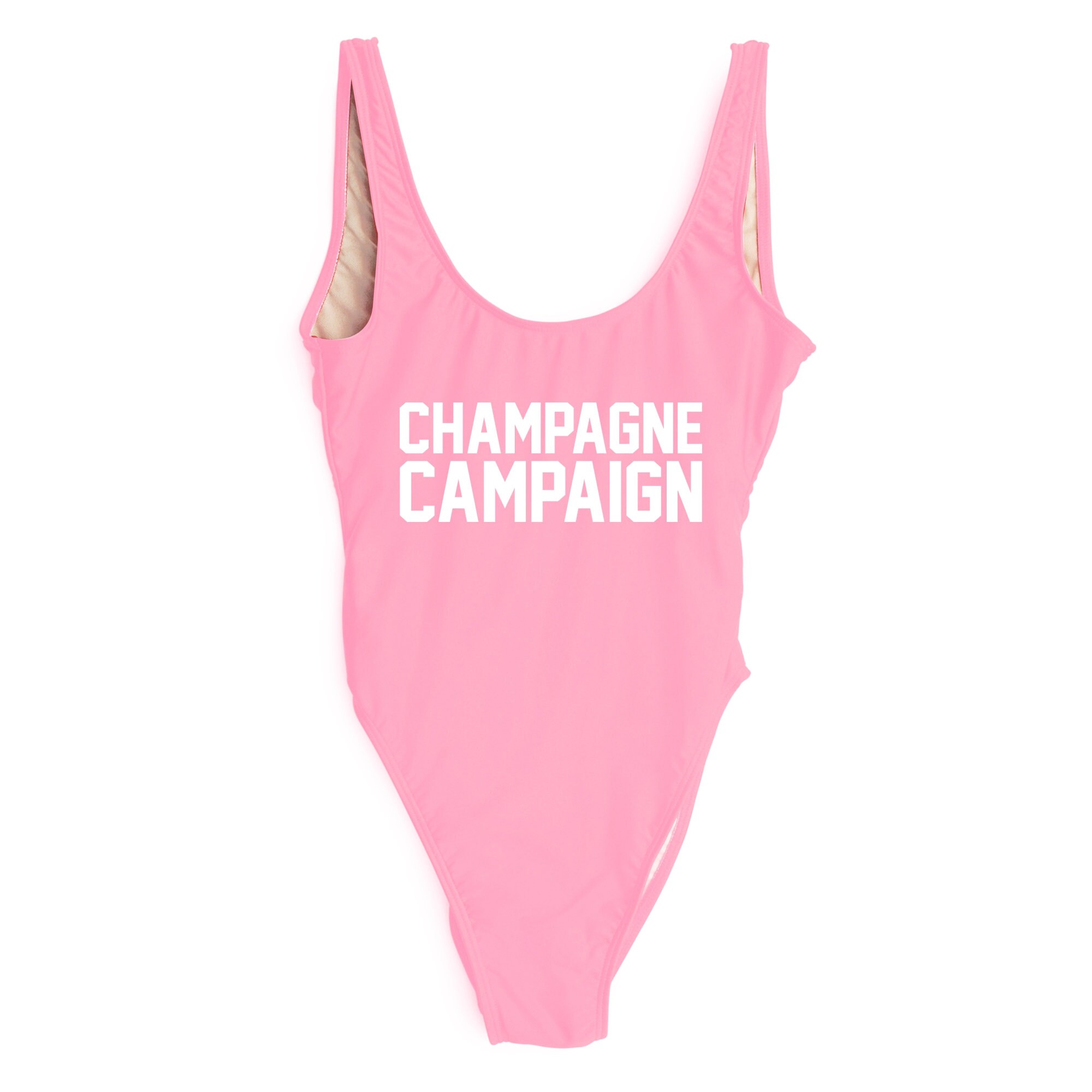 Champagne Campaign Premium Swimsuit Quality One Piece - Etsy