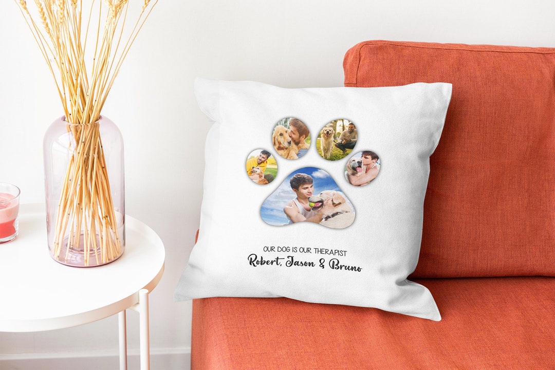 Personalized Dog Memorial Pillow, Custom Dog Name Pillow, Pet Pillow ...