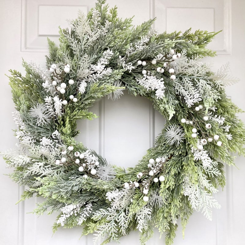 Winter Wreath - Etsy
