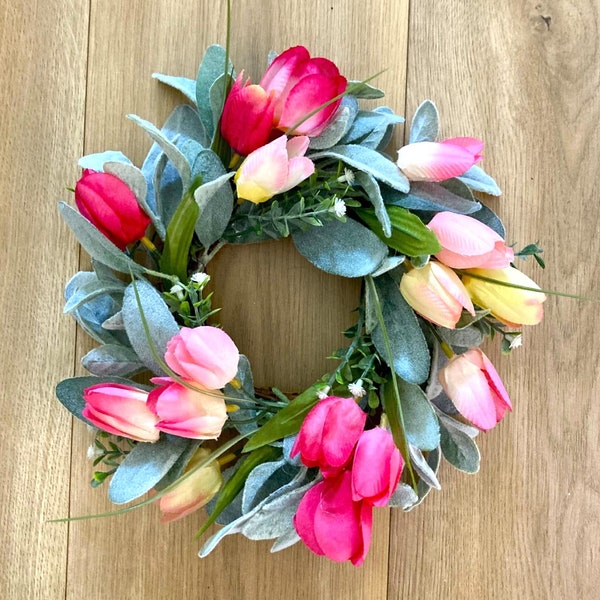 Spring Wreath - Etsy