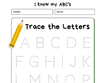 I Can Write My Name - Handwriting Digital Download Worksheet for Early ...