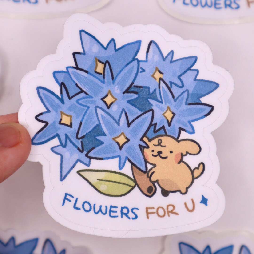 Flower 4 U Sticker - Etsy