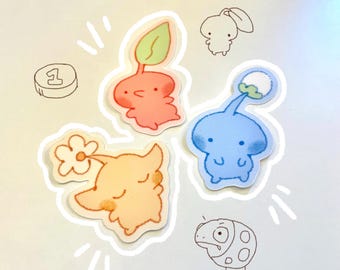 Pikmin Sticker Set - Etsy