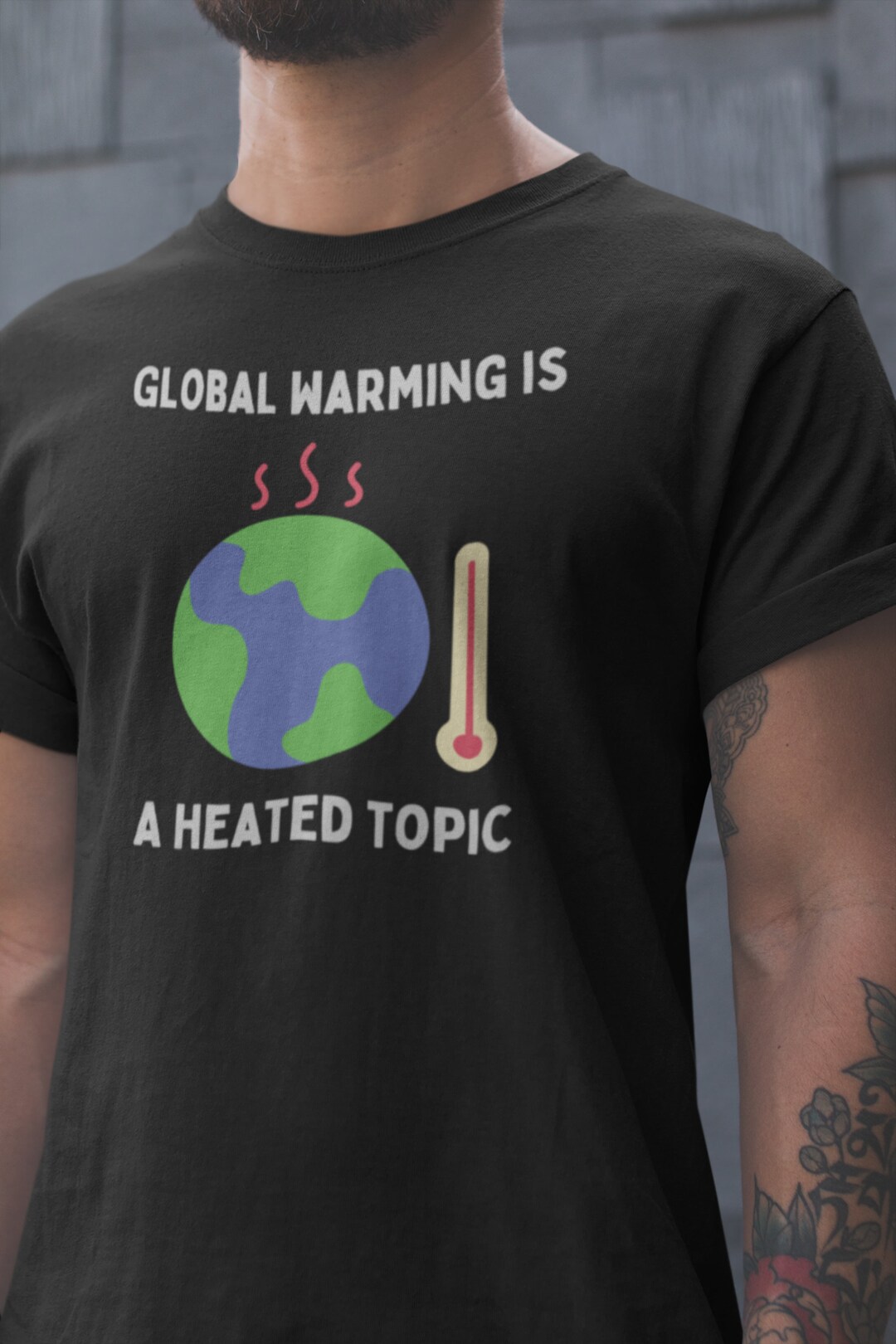 Global Warming is a Heated Topic, Climate Change T-shirt, Funny Weather ...