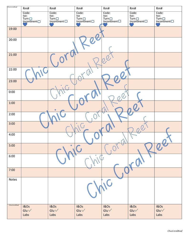 Nursing Printable Sheets Nightshift To-do List Dayshift - Etsy