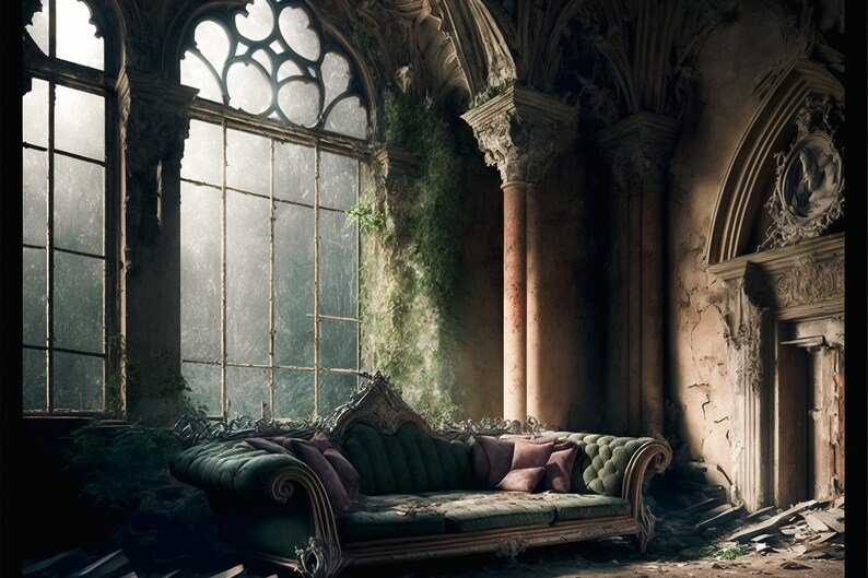 Set of 3 Desktop Wallpapers | Castle Ruins With a Touch of Luxury ...