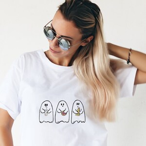 GHOST With Hotdog, Cute Ghost SVG, Ghost Digital Download, Halloween ...