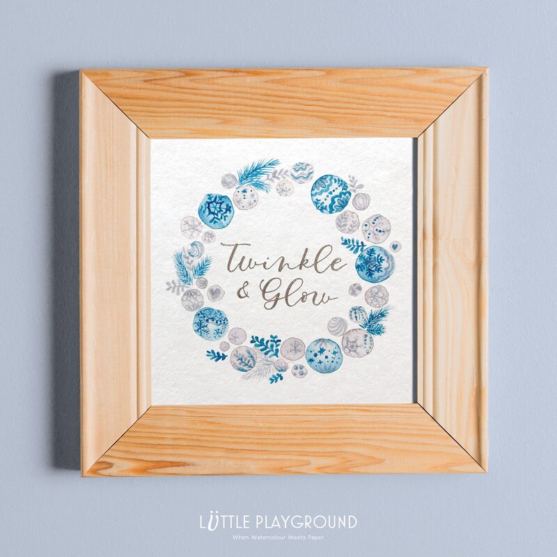 Silver Wreath Wall Art - Etsy UK