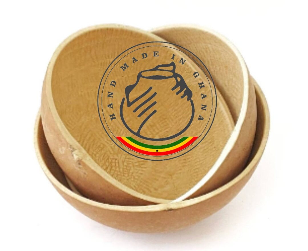 Handcrafted Calabash Bowls set of 3 Natural, Eco-friendly ...